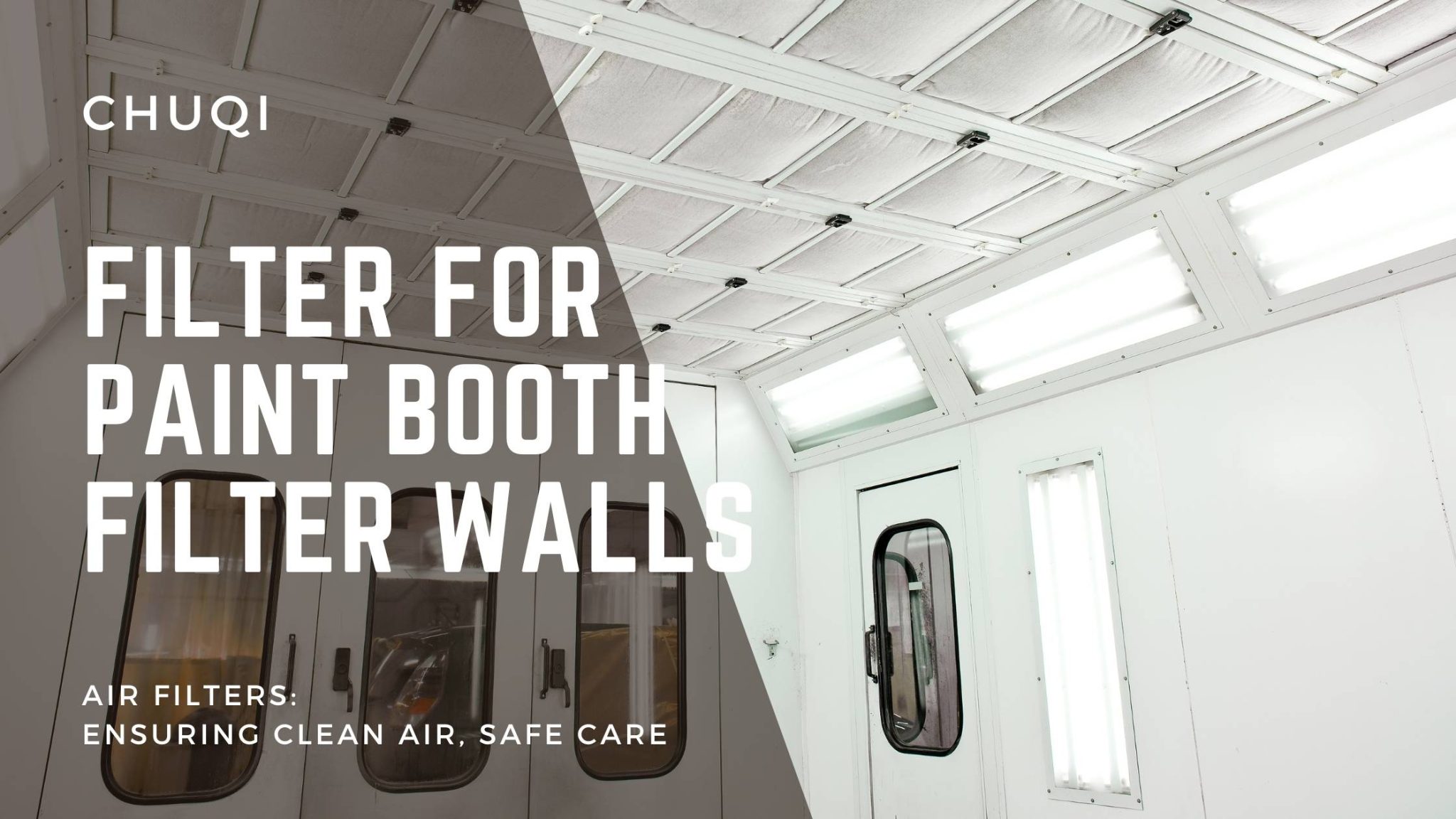 How to Build Paint Booth Filter Walls? - Chuqi Air Filter How to Build Paint Booth Filter Walls? - Chuqi Air Filter