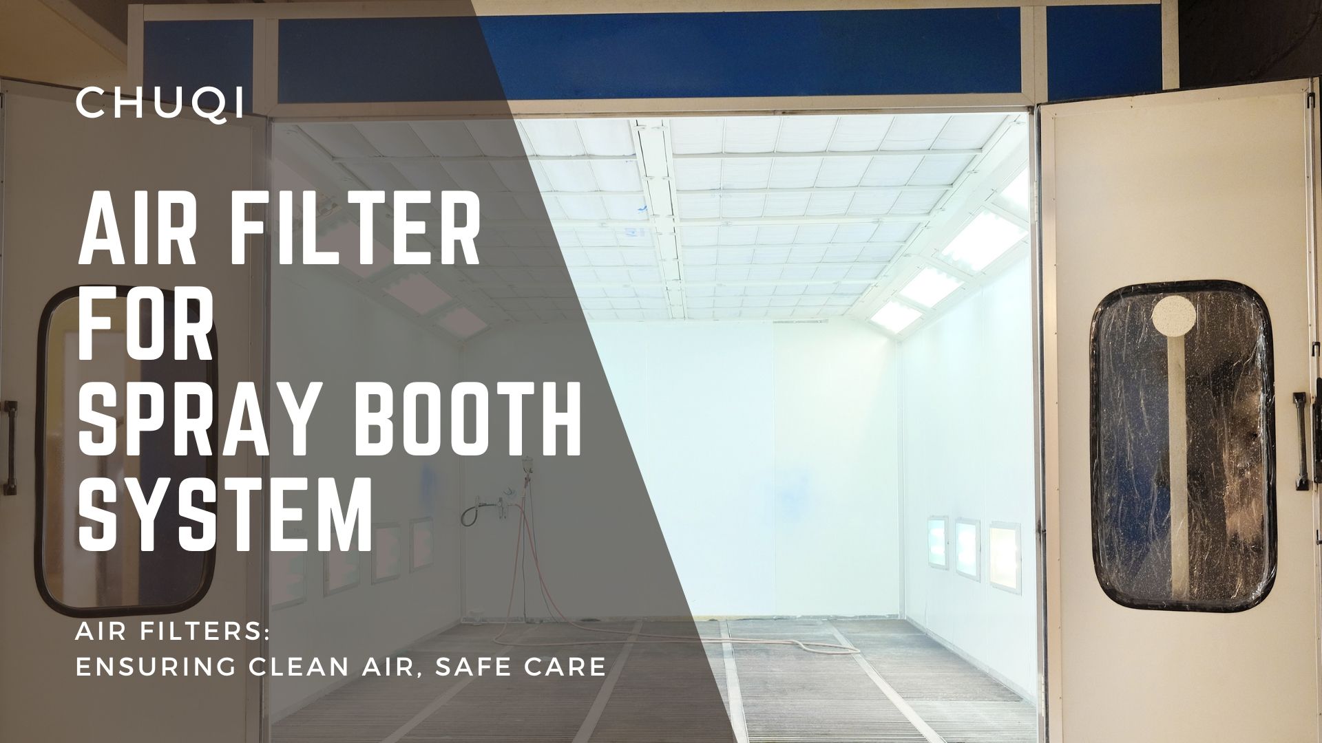 How to Build a Spray Booth Filter System？ - Chuqi Air Filter