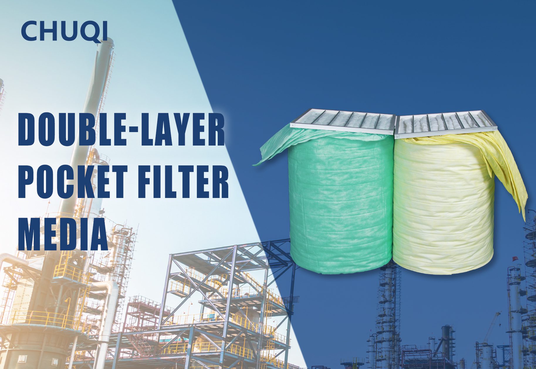 What is Double-Layer Pocket Filter Media? - Chuqi Air Filter